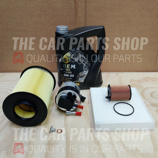 FULL SERVICE KIT FOR FORD FOCUS 1.6 TDCI MK2 WITH 5L 5W30 MOTOR OIL ...