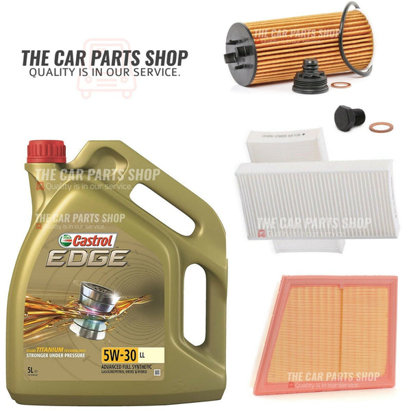 FOR MINI HATCH JOHN COOPER WORKS 2.0 F56 SERVICE KIT 5L CASTROL AIR OI ...