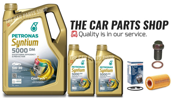 FITS MERCEDES A200 AMG 2012+ BOSCH SERVICE KIT PETRONAS 7L + BOSCH OIL ...